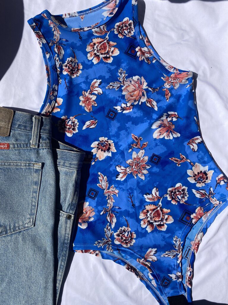 Body Halter Azul ⋆ AluTienda